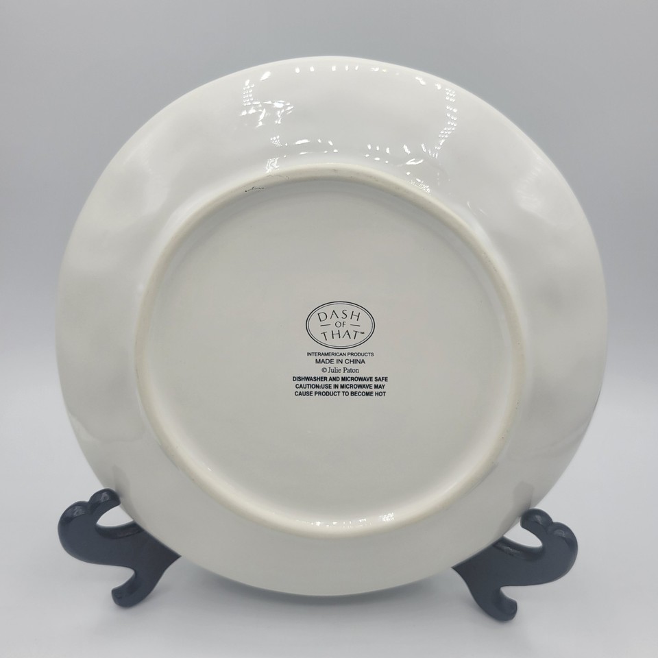 Dash Of That Julie Paton Villa Radish Salad Desert Plate Interamerican ...