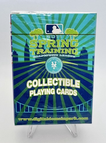 SEALED 2011 New York Mets Spring Training Playing Cards - Caesar’s ...