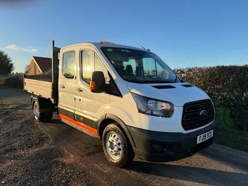 2019 Ford transit crew cab tipper | eBay