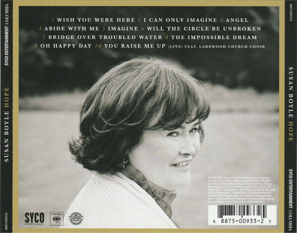 Susan Boyle – Hope / CD 888750093325| eBay