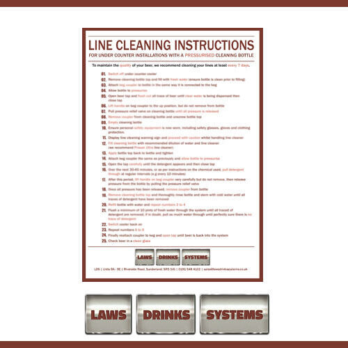 Beer Line Cleaning Bottle 5 Litre - A Type Guinness Top and Stem (UK ...