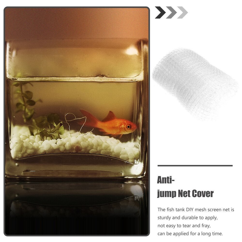 Aquarium Top Cover Clear Aquarium Mesh Netting - 5.12x3.37 Feet ...