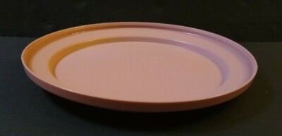 Vintage Tupperware Seal and Serve Round Serving Pink Dish 1337. (D) | eBay