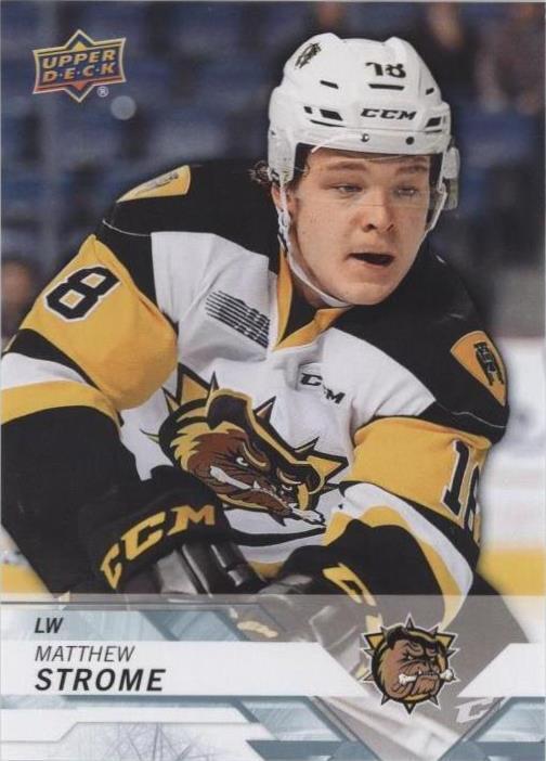 2018-19 Upper Deck CHL - Matthew Strome #191 (RC) for sale online | eBay