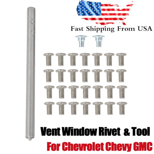 Vent Window Assembly Rivet Kit w/Pivot Rivets For 51-72 Chevy GMC ...