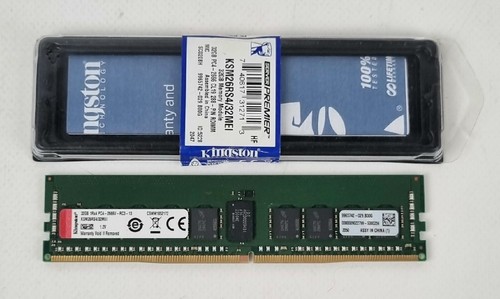 KINGSTON Mémoire RAM 32Go 2666MHz DDR4 RDIMM ECC Reg CL19 KSM26RS4 ...
