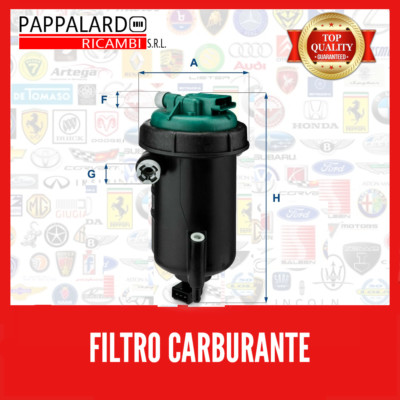 FILTRO GASOLIO ORIGINALE UFI FIAT DUCATO 250 2,3 3,0 D RIF. 1368127080 ...