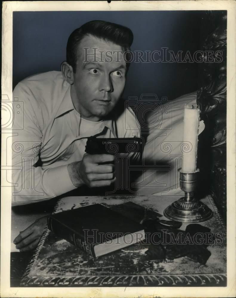 Biff Mcguire 1963 Press Photo Michael Evans And Biff McGuire Star In