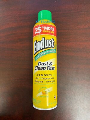 ENDUST Multi-Surface Allergens DUST & CLEAN FAST Natural Shine Lemon ...
