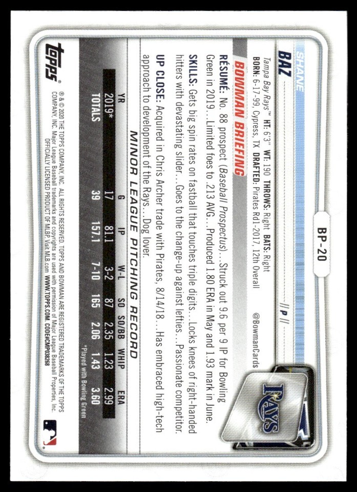 2021 Bowman Draft Cooper Bowman New York Yankees #BD-87 | eBay