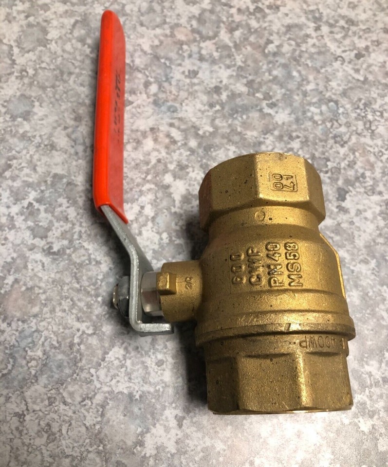DynaQuip VMH2.A9 1-1/4" Ball Valve | eBay