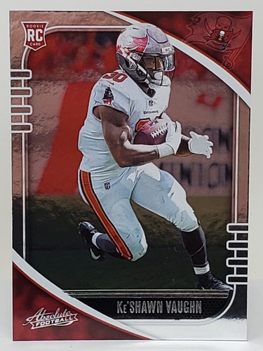 2020 Panini Absolute Ke'Shawn Vaughn Rookie Card RC #171 Tampa Bay ...