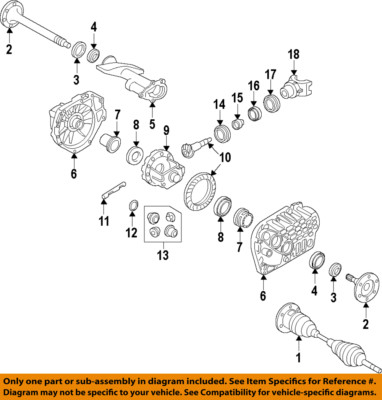 GM OEM Rear Differential-Pinion Seal 12471523 | eBay