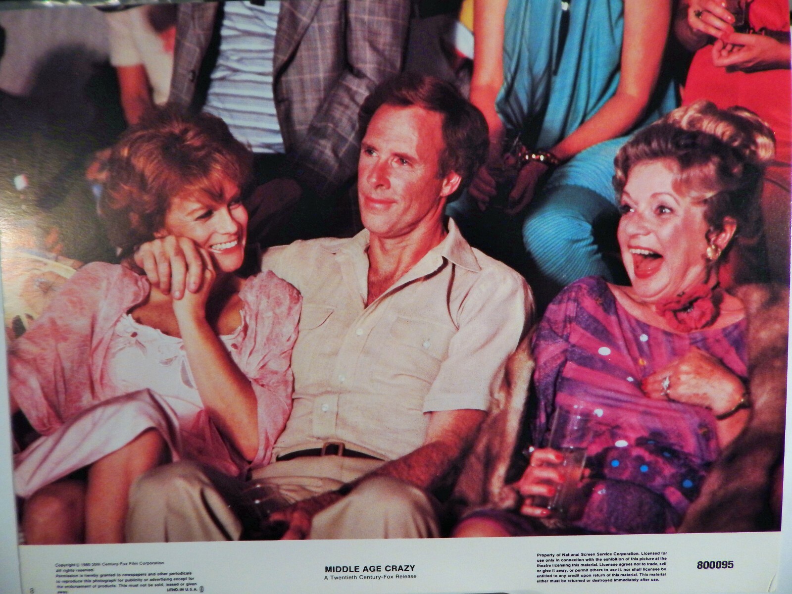 MIDDLE AGE CRAZY (VTG 1980 COLOR MOVIE LOBBY CARD 14 X 11) BRUCE DERN ...