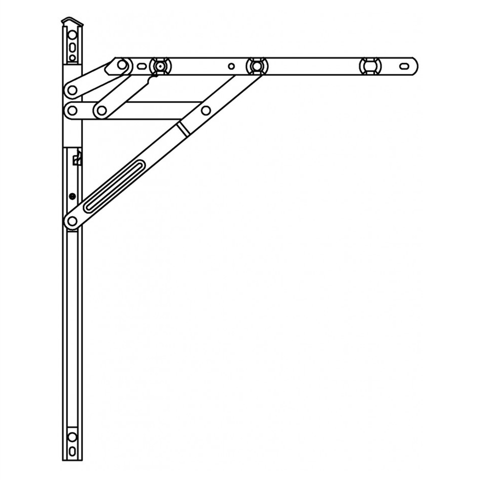 Nico Egress Fire Escape UPVC PVCu Window Friction Stay Scissor Hinge UK ...