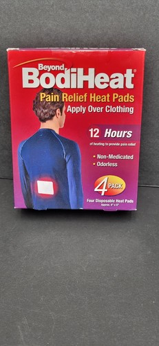Beyond Bodiheat Pain Relief Heat Pads 4 pack | eBay