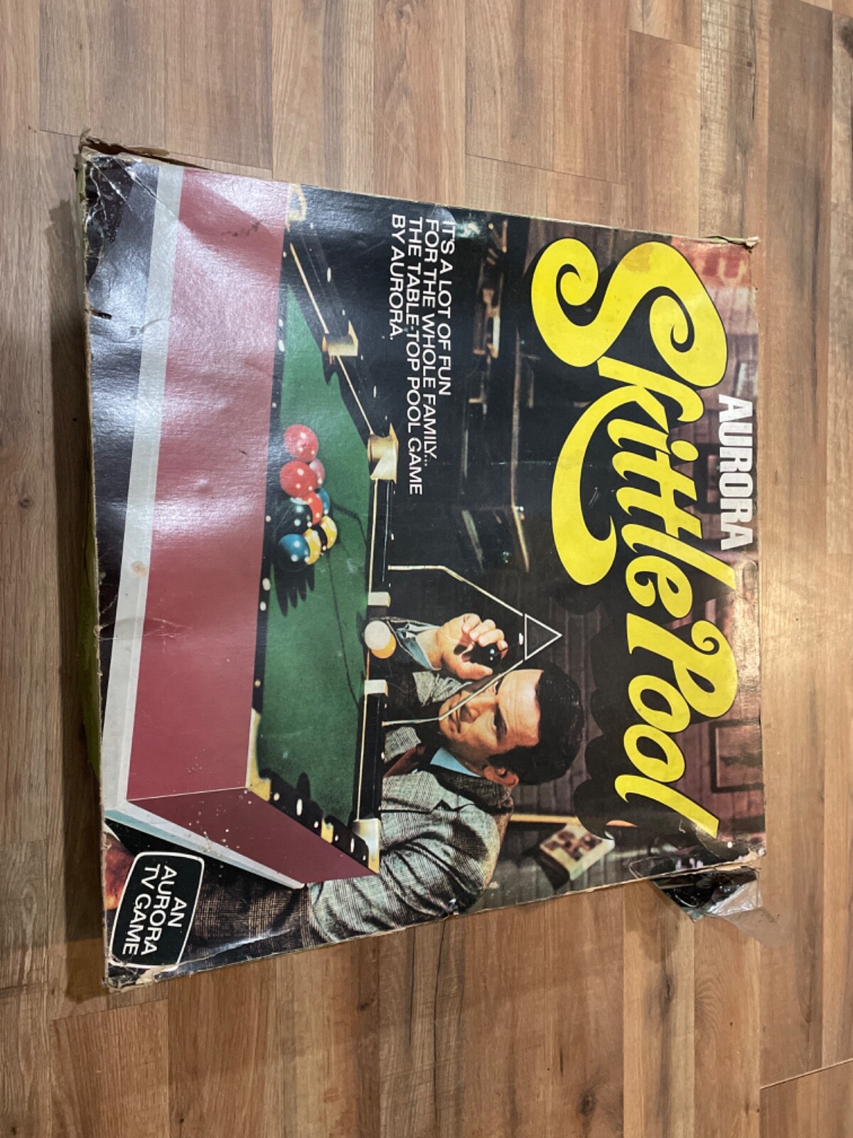 Vintage Aurora Skittle Pool Table-Top Pool Game #5511 Don Adams From ...
