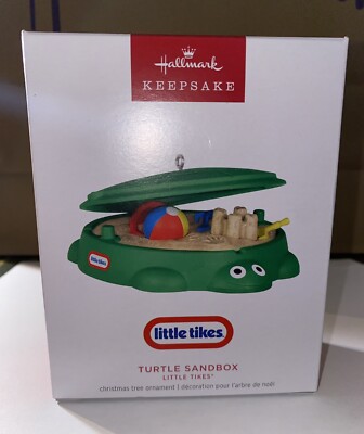 2024 Hallmark Ornament TURTLE SANDBOX - LITTLE TIKES | eBay
