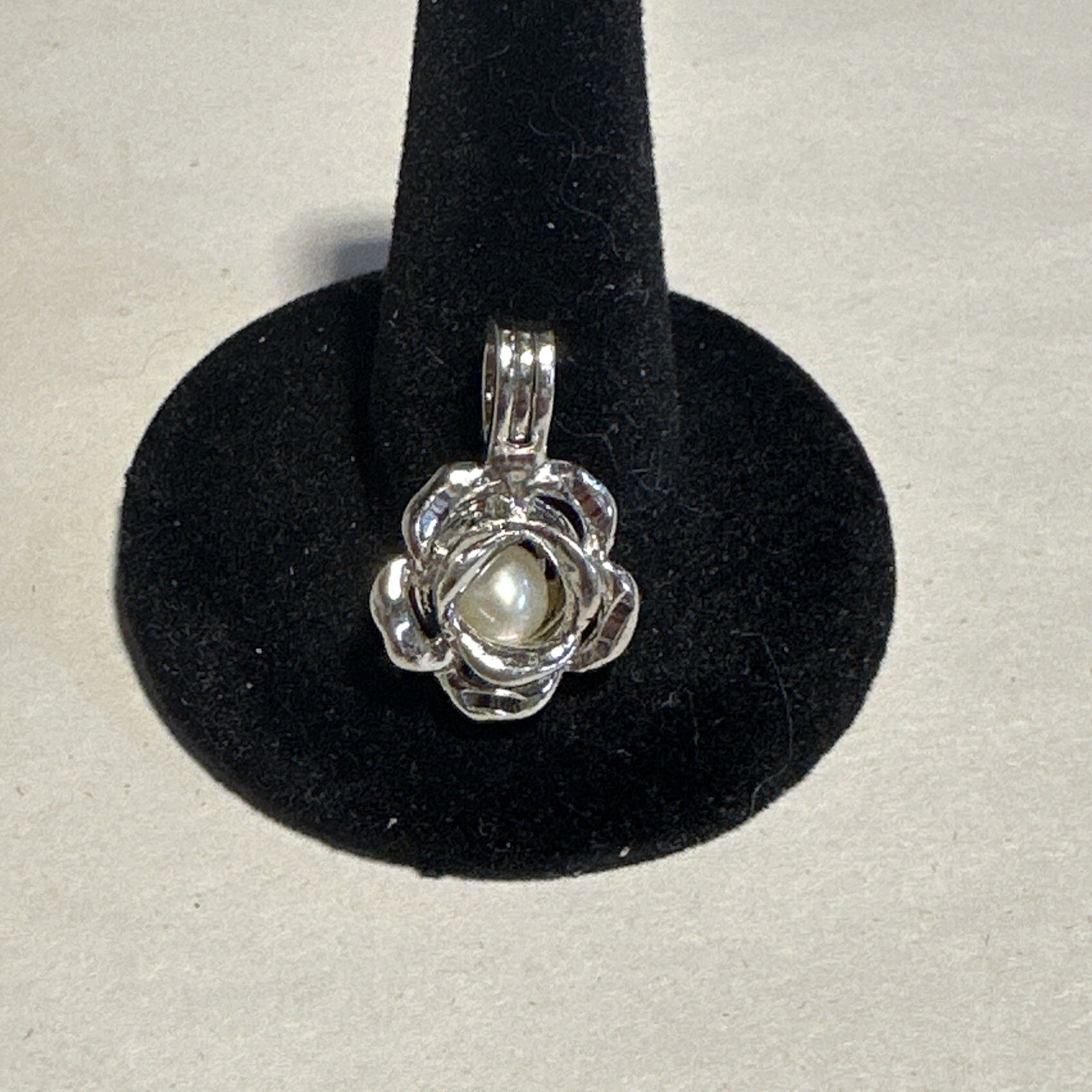 925 Sterling Silver LUC Lucas Lameth Round Culture Pearl Pendant | eBay