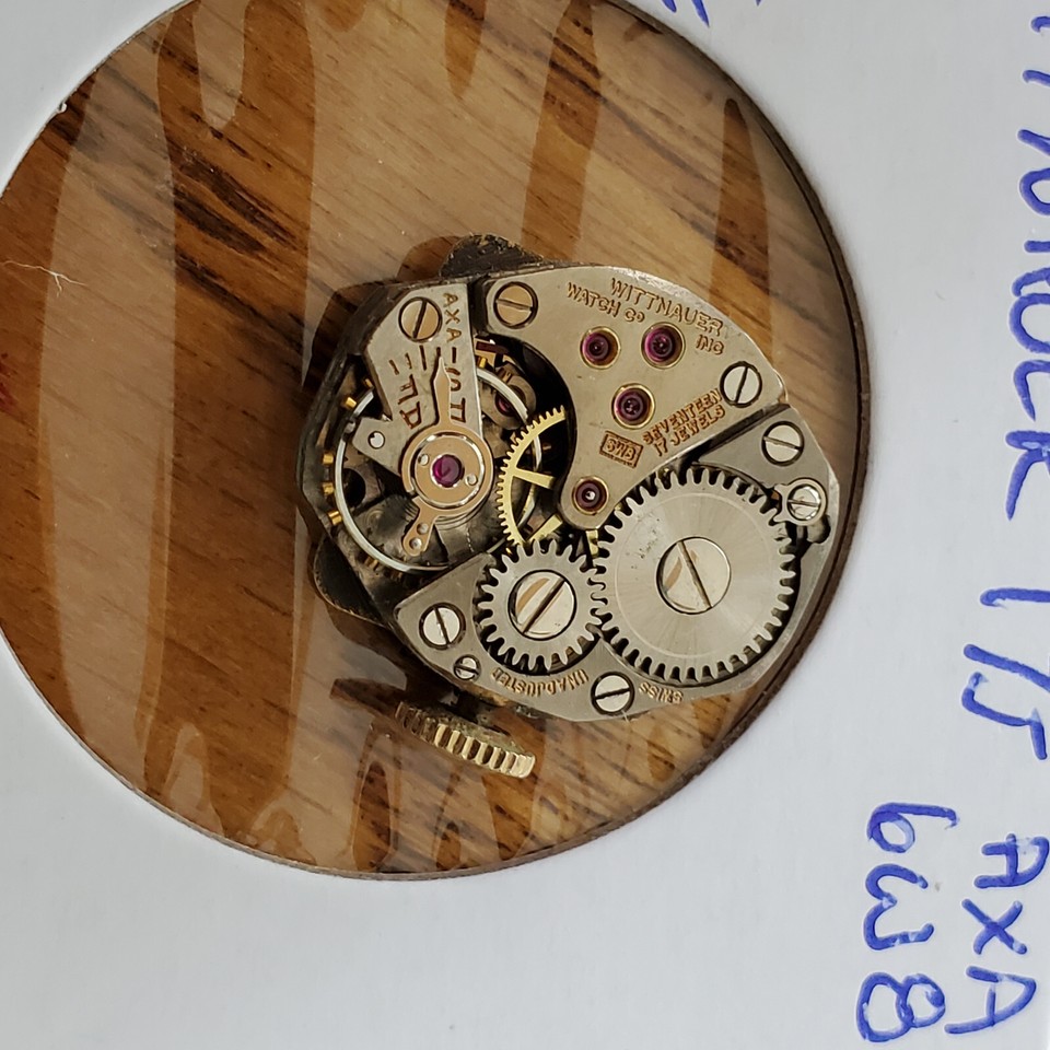 LADIES WITTNAUER WRIST WATCH MOVEMENT 17J AXA 6W8 #W12 | eBay