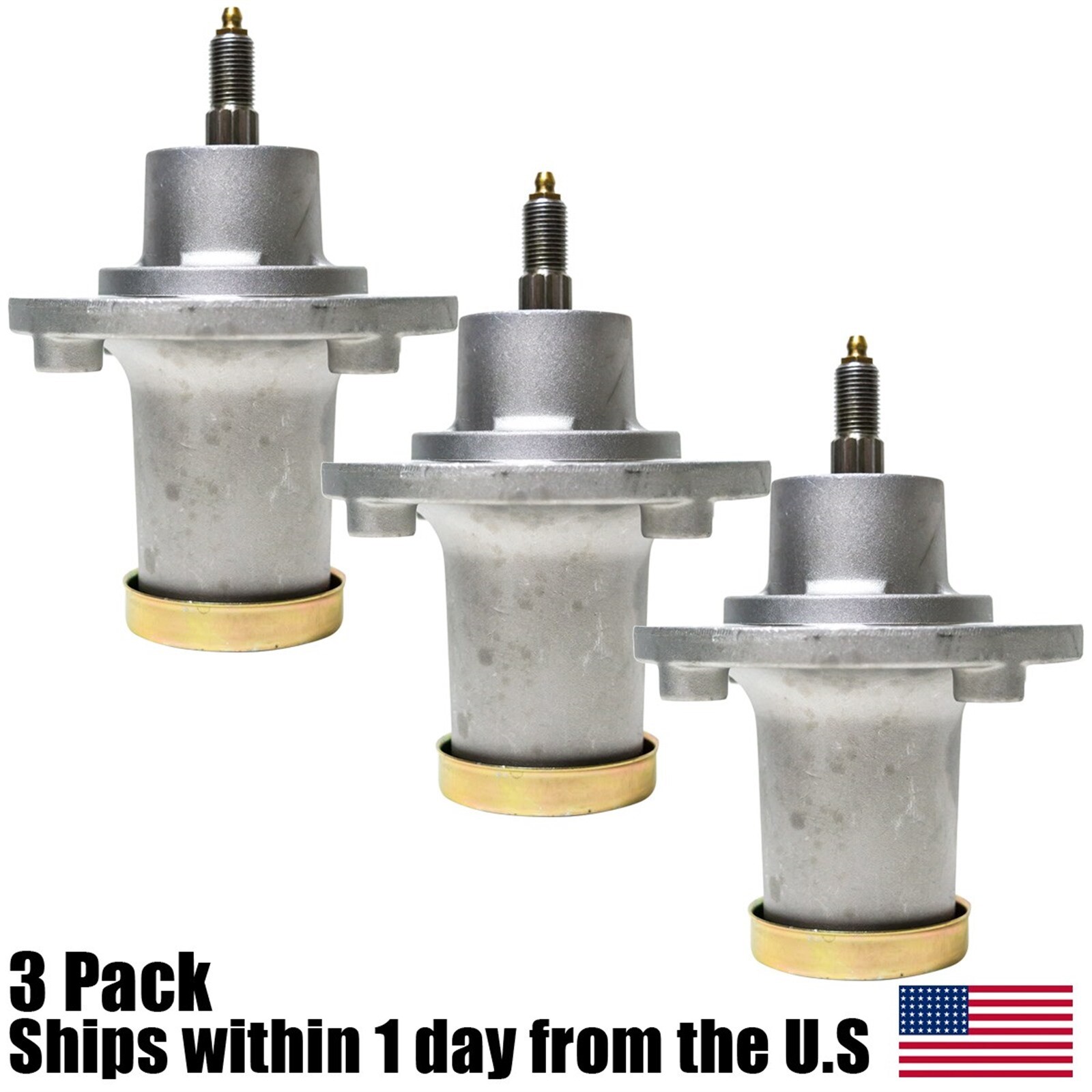 42" Deck Rebuild Kit Belt Spindles Blades for Husqvarna YTH24V42LS ...