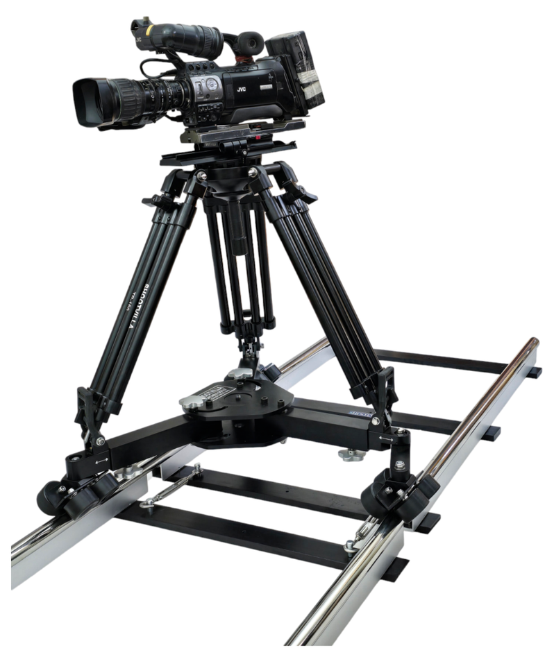 Shootvilla 8ft Heavy Duty Silver Steel track for Cine Camera Dolly ...