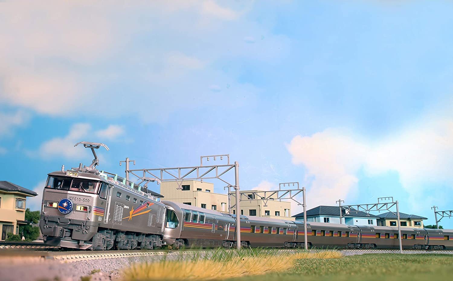 KATO N Gauge EF510 500 Cassiopeia Color 3065-2 Model Train Electric ...