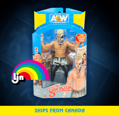 AEW Darby Allin LJN Wrestling Superstars Figure, Unmatched S5, WWF LJN ...