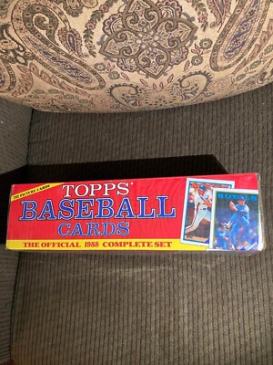 1988 Topps Baseball MLB Complete Set Factory Sealed 792 Cards MINT | eBay