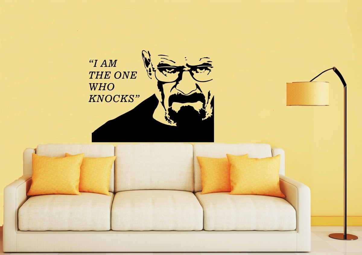 Breaking Bad Wall Decal Walt" Breaking Bad Wall Art – Canvas