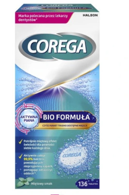 8590335002388 Corega Tabs Bio Formula tabletki do czyszczenia protez ...