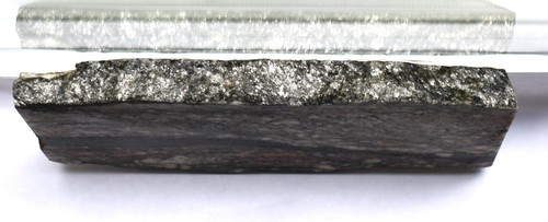 Mica-Schist Pink Feldspar Ore Polished Slab Blue Ridge North Carolina ...