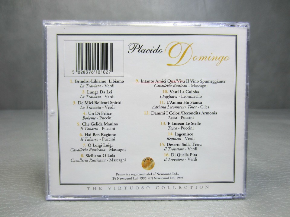 Placido Domingo CD The Virtuoso Collection | eBay