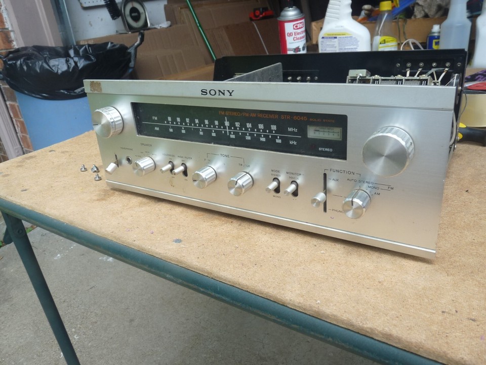 Vintage 1970’s Sony STR-6045 FM/ AM Stereo Receiver - Works - Parts or ...
