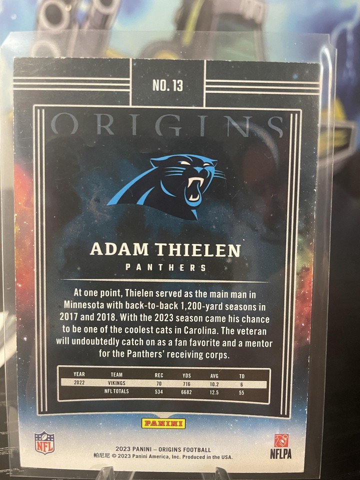 2023 Panini Origins #13 Adam Thielen | eBay