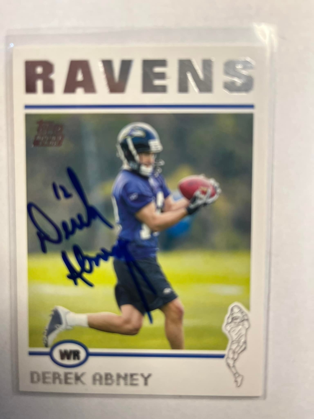 2004 Topps #371 Derek Abney NM-MT RC Rookie Ravens AUTOGRAPH ID:7218 | eBay