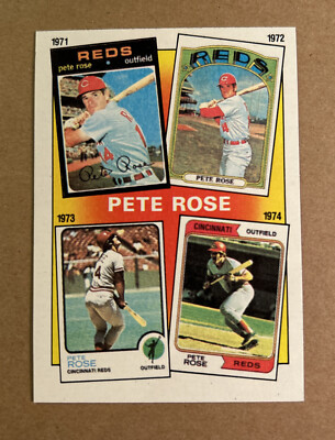 1986 Topps #4 The Pete Rose Years Baseball Card | eBay