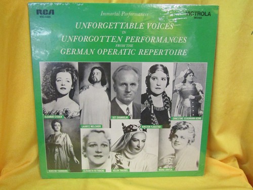 FACTORY SEALED RECORD UNFORGETTABLE VOICES in UNFORGOTTEN PERFORMANCES ...