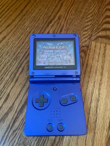 Nintendo Game Boy Advance SP Handheld System Oem Blue w/ Charger | eBay