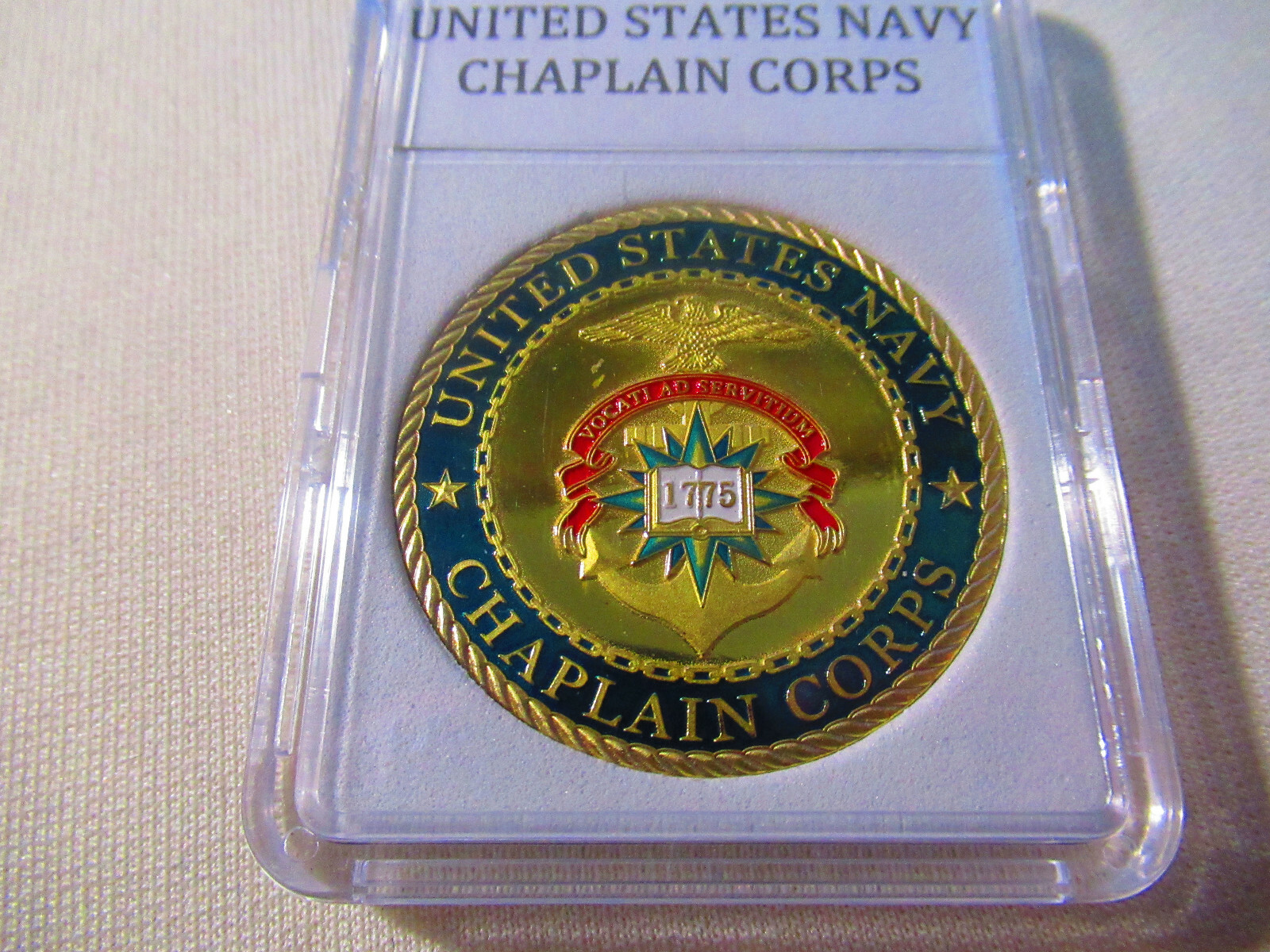 U S NAVY CHAPLAIN CORPS Challenge Coin | eBay