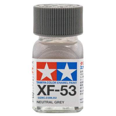 Tamiya Enamel Paint XF-53 Flat Neutral Grey 10ml 80353 | eBay Australia
