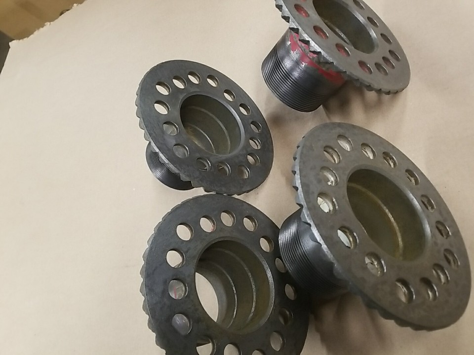 Vintage Set Dayton Knock Off Wire Wheel Adapter Hubs | eBay