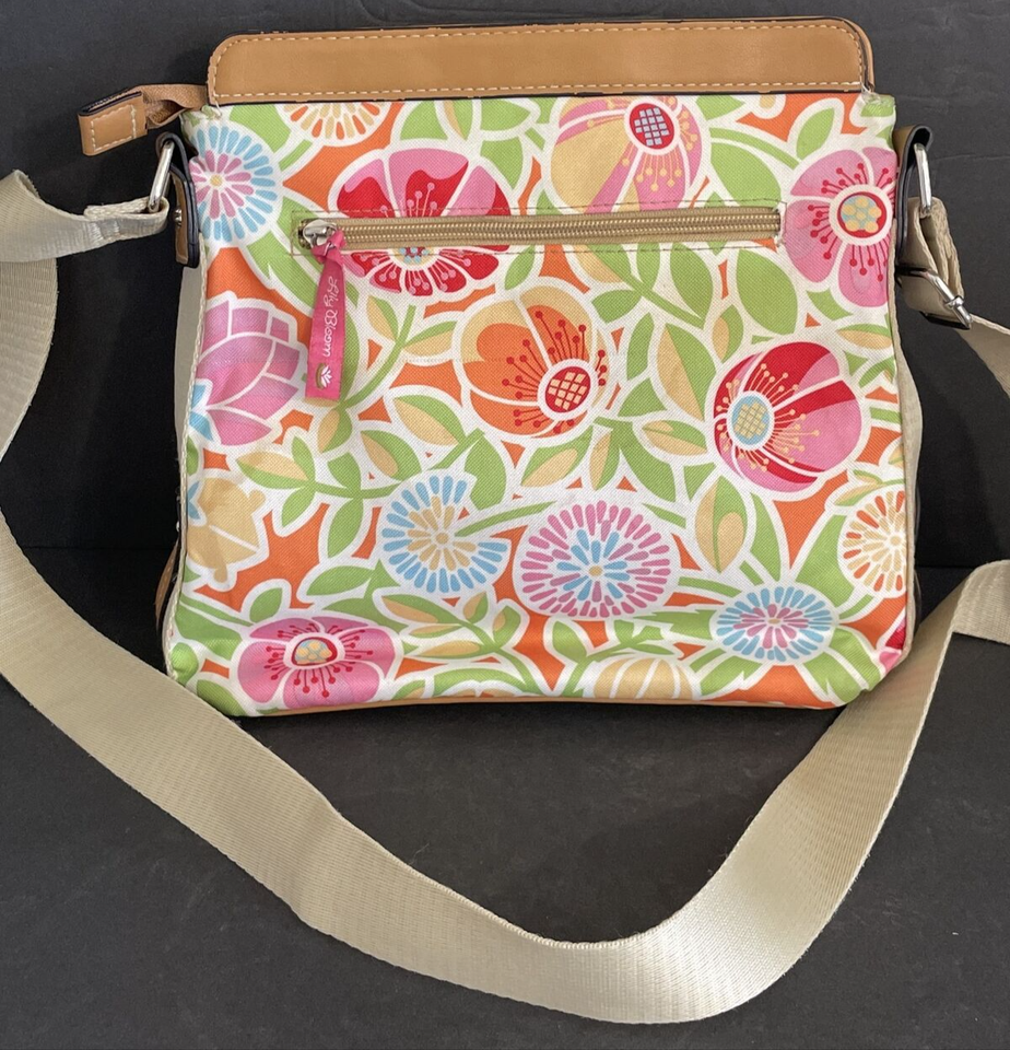 Lily Bloom Floral Colorful Crossbody Adjustable Shoulder Bag Purse | eBay