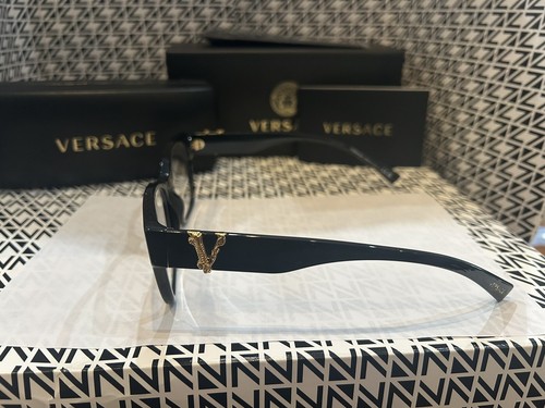 Versace 3283 Eyeglasses Gb1 Black 100 Authentic for sale online | eBay