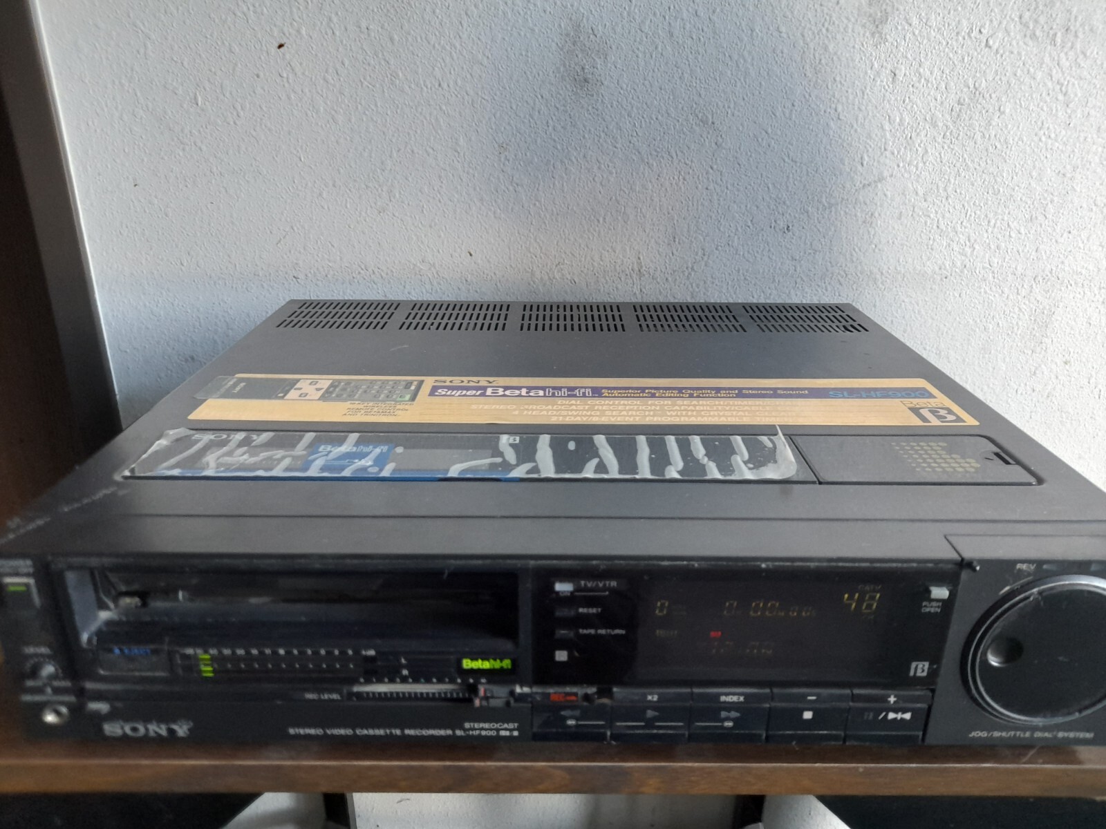 Sony SL-HF900 Stereo HiFi Super Betamax video tape recorder player | eBay