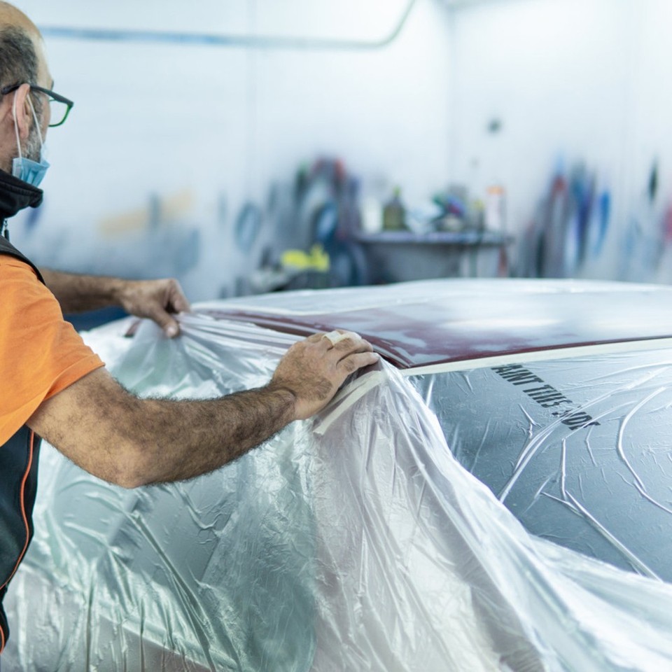 3 Rolls Mask Protective Film Paint Sheets for Decorating Masking Paper ...