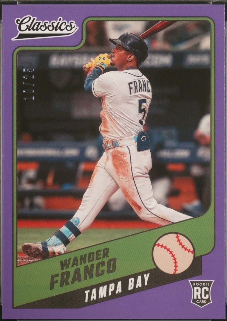 2022 Panini Chronicles - Classics Wander Franco #3 Purple /25 (RC) for ...