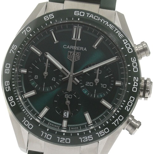 TAG HEUER Carrera Caliber Heuer 02 CBN2A1N.FT6238 Chronograph AT Men's ...
