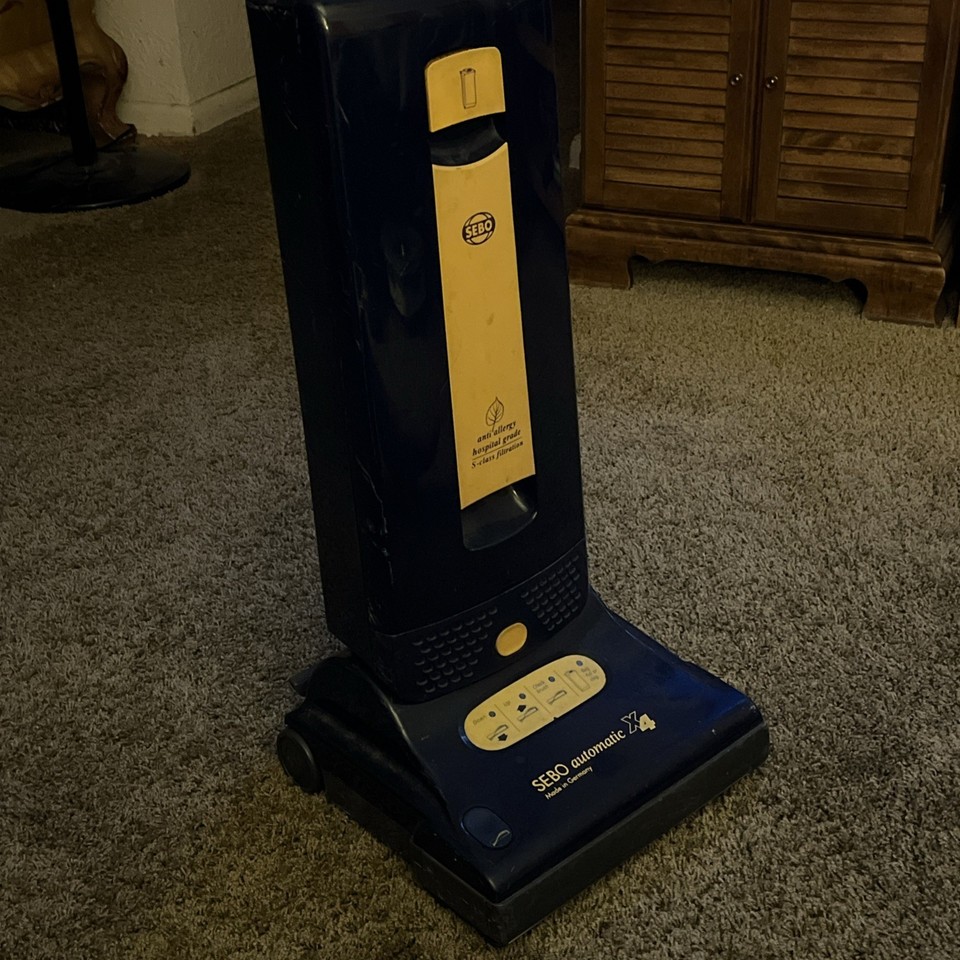 SEBO Automatic X4 Extra UPRIGHT VACUUM CLEANER 1300W Anti allergy ...
