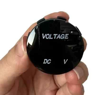 LED Digital Display Voltmeter Car Volt Gauge Meter with Output Voltage ...